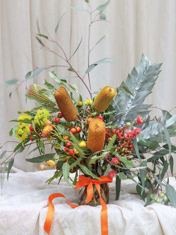 Bush Signature Native Vase Arrangement | Melbourne Flower Delivery